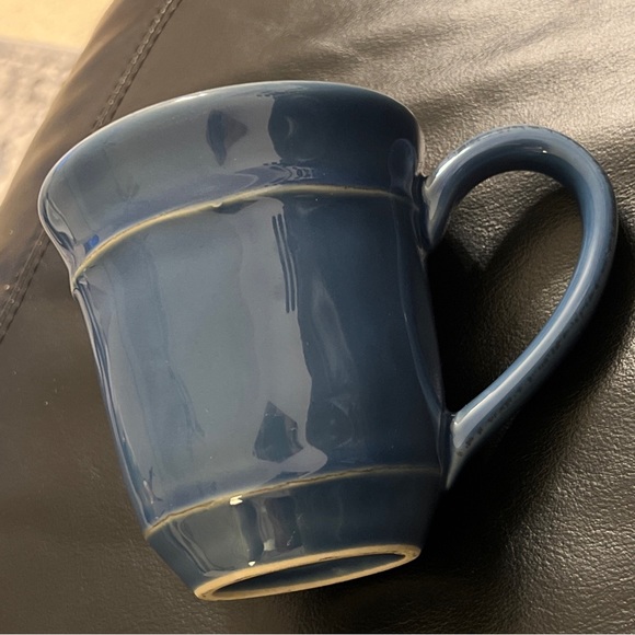 Pottery Barn | Dining | Pottery Barn Blue Stoneware Mug Cambria ...